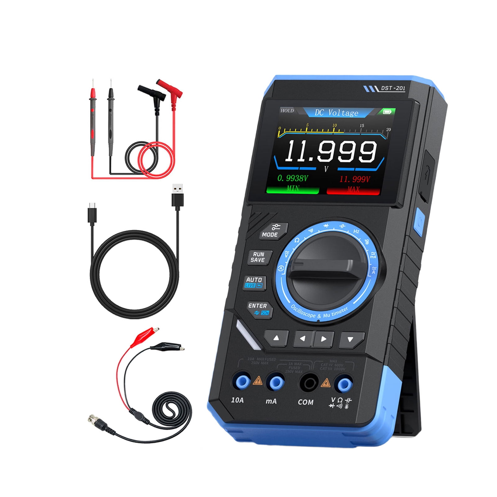 BIBABLYKE High Precisions 4.5 Digit Digital Multimeter with ...