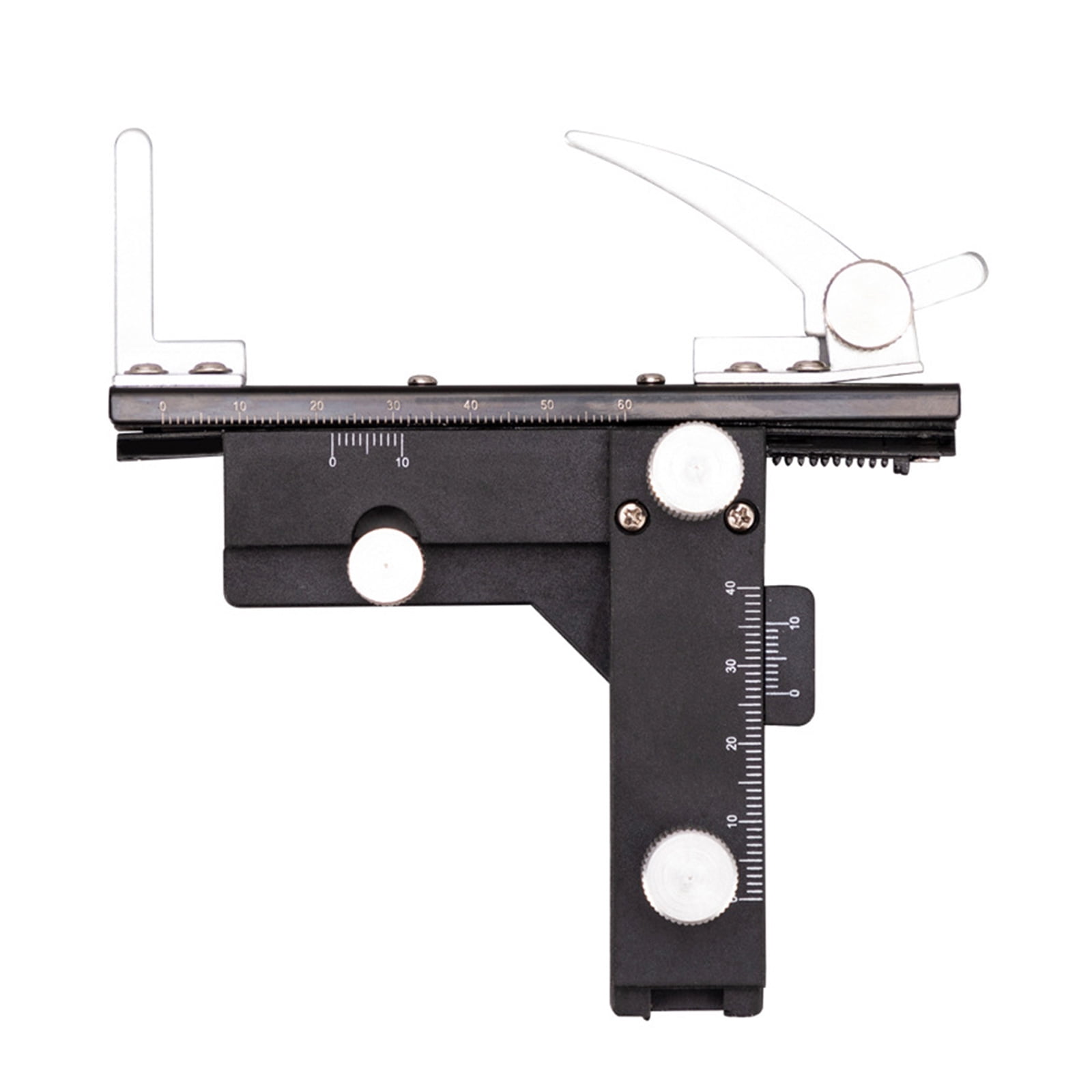 BIBABLYKE High Precisions Microscope Stage Micrometer Single Line Slide ...