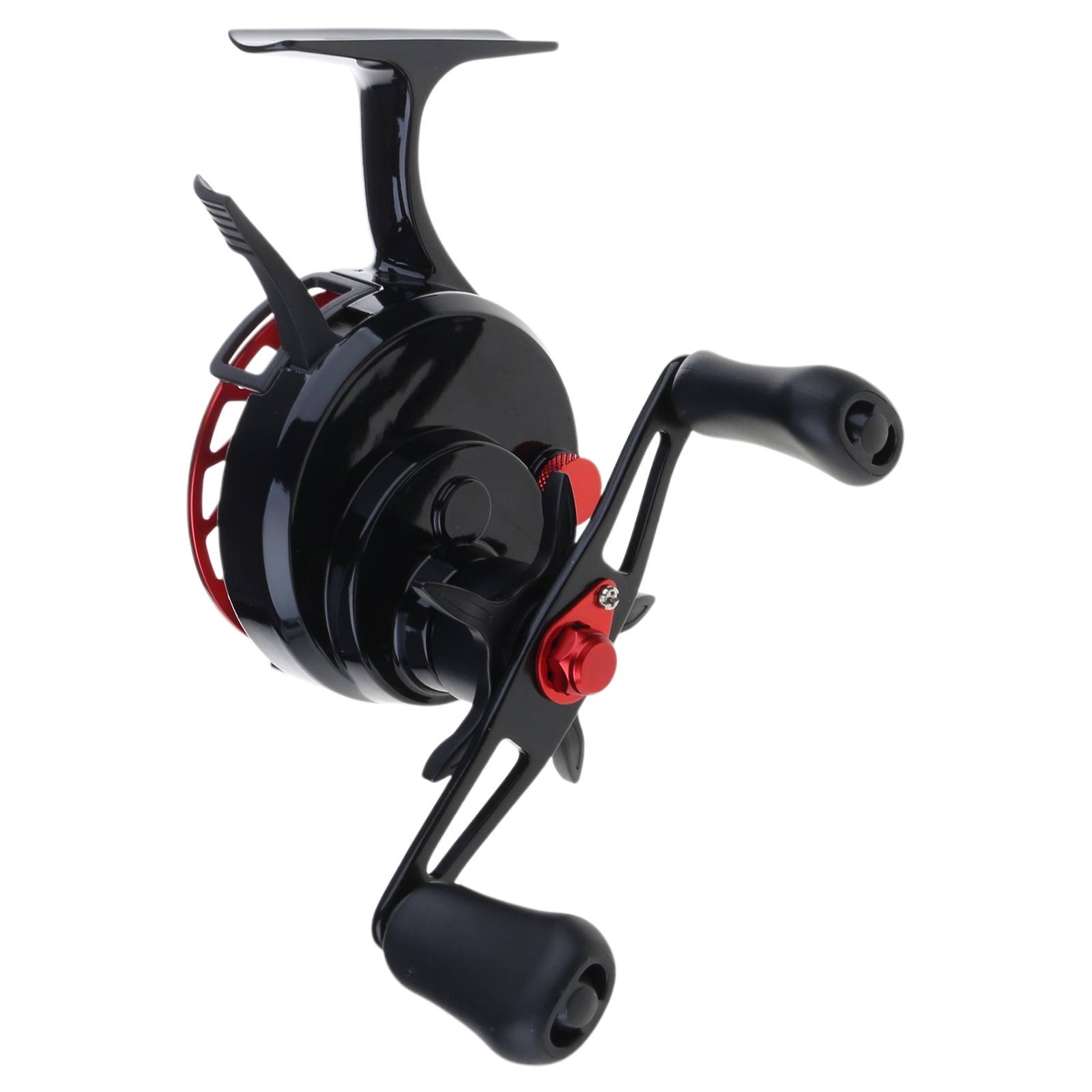 BIBABLYKE High-foot Ice Rotating Fishing Reels Highly Speed 2.5:1 Fly ...