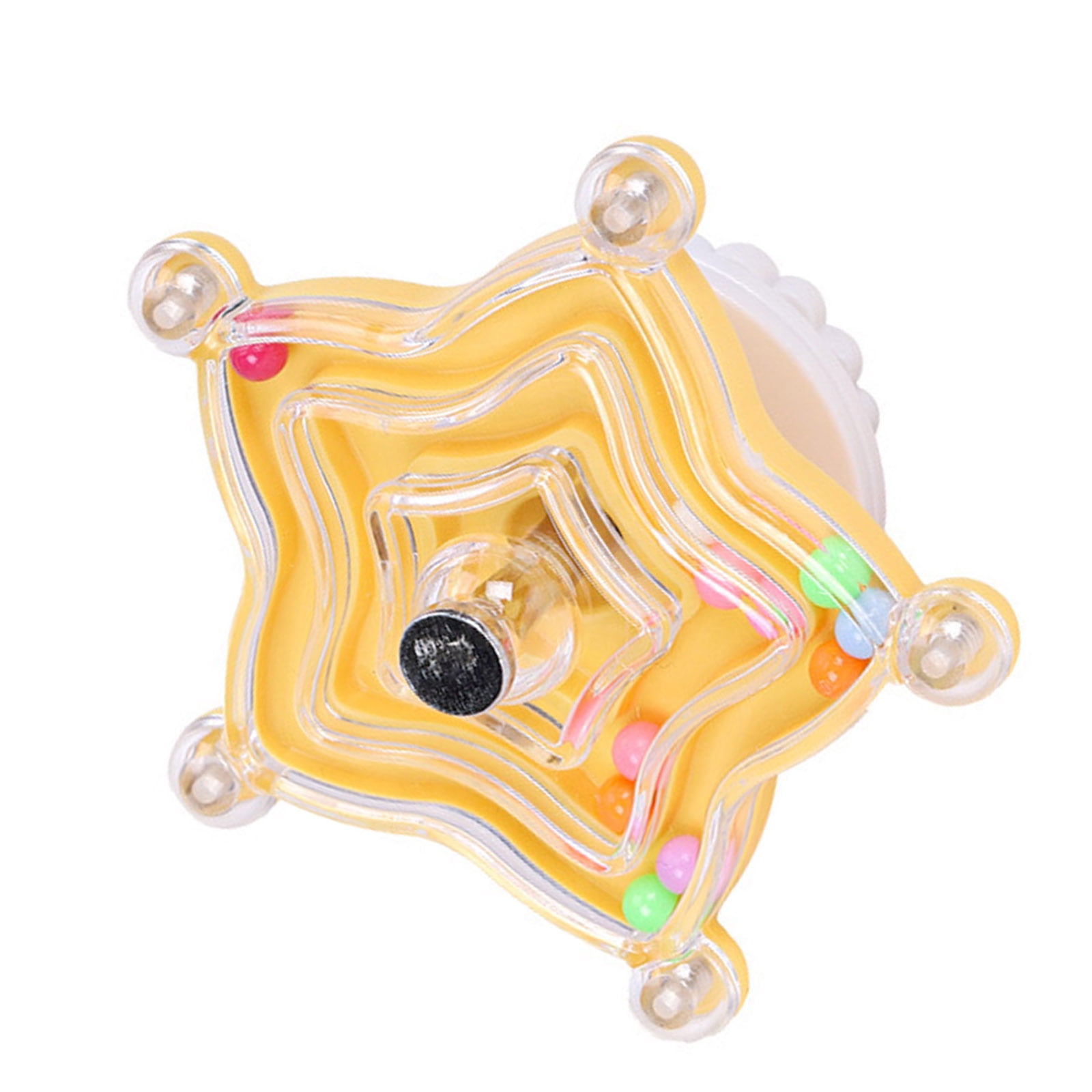 BIBABLYKE Interactively Spinner Wheel Colorful Parrot Toy For Small ...