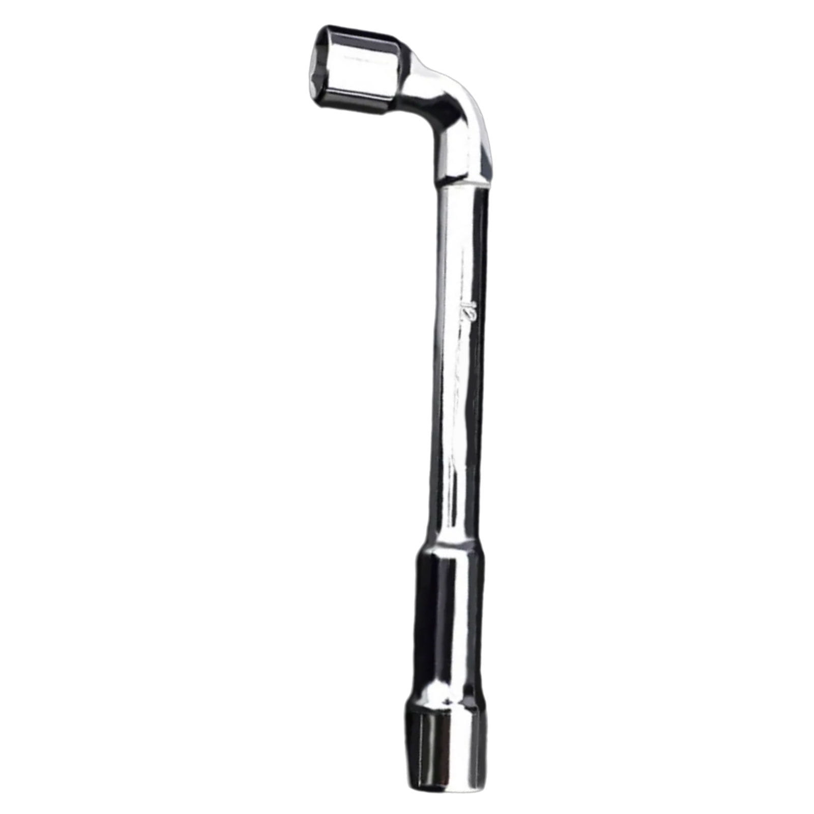 BIBABLYKE L Shaped Angled Hex Socket Wrench Steel Double Ended Elbow ...