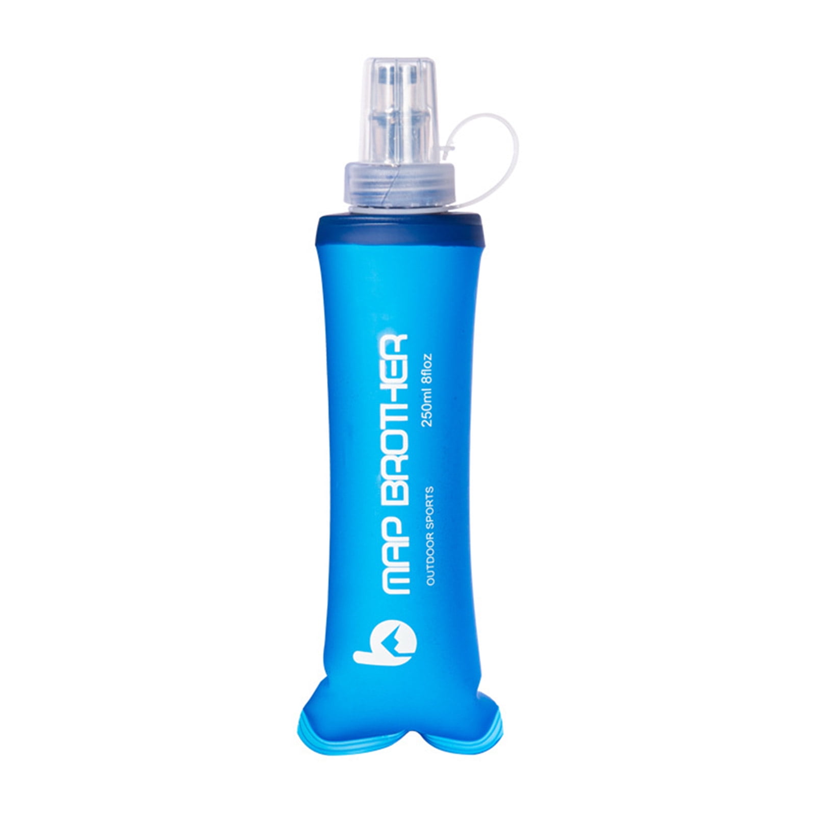 BIBABLYKE Lightweight Soft Water Bottle Folding Collapsible Water ...