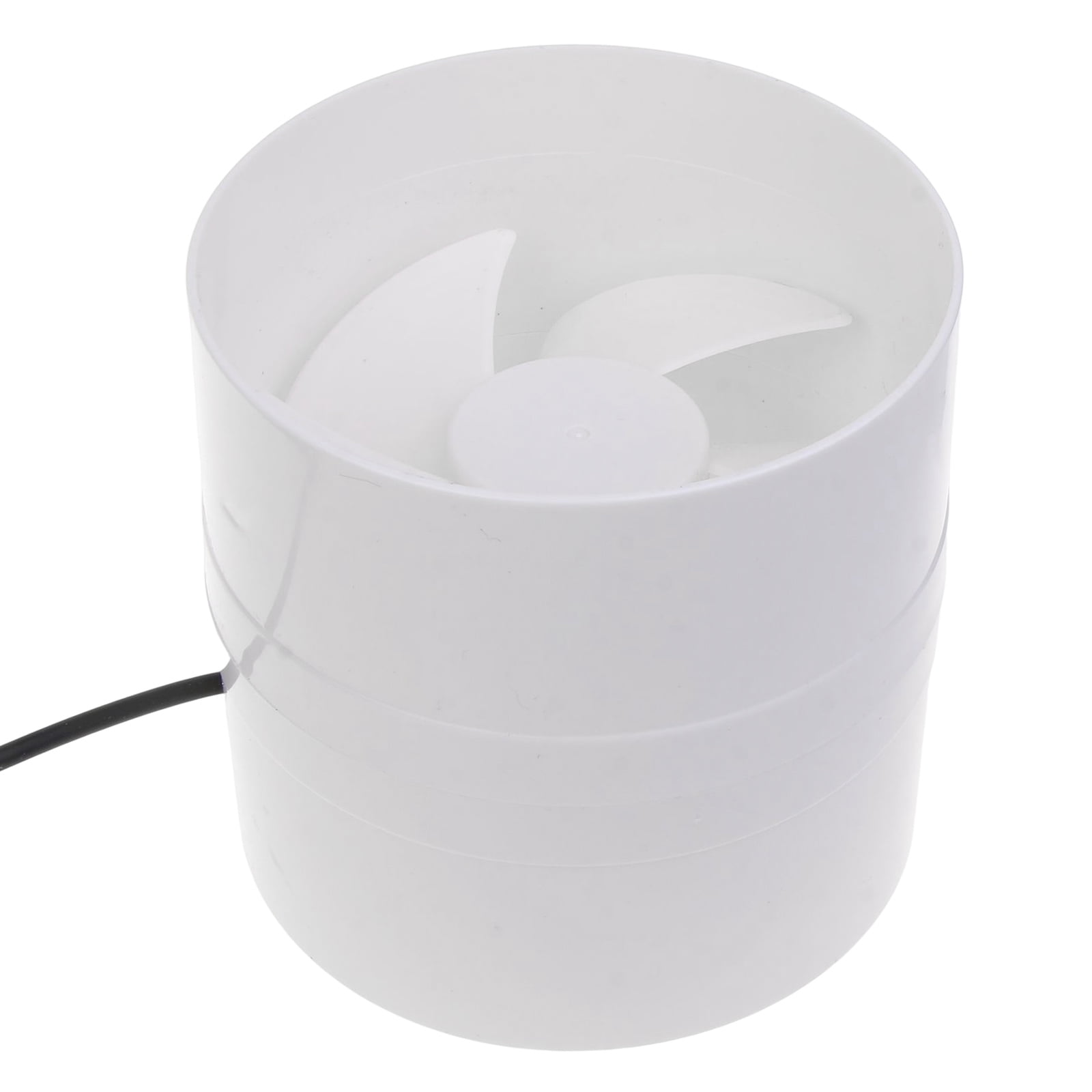 BIBABLYKE Low Noise 110mm 5W Duct Fan Exhaust Blower 12V Ventilation ...