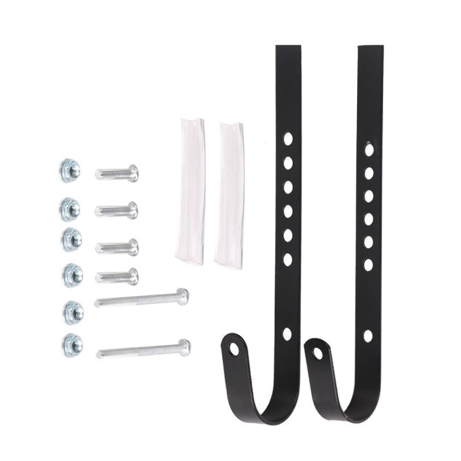 BIBABLYKE Metal Bike Front Basket Hook with Mounting Hardware Wire ...