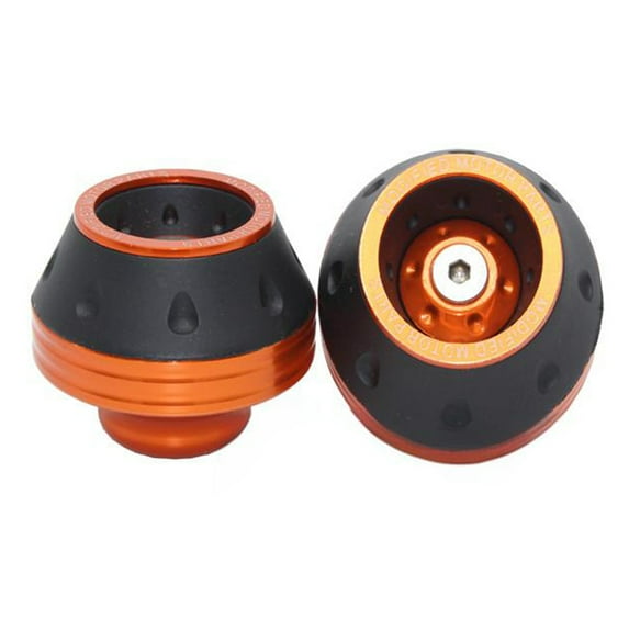 BIBABLYKE Motorcycle Front Fork Frame Sliders Aluminum Wheel Crash ...