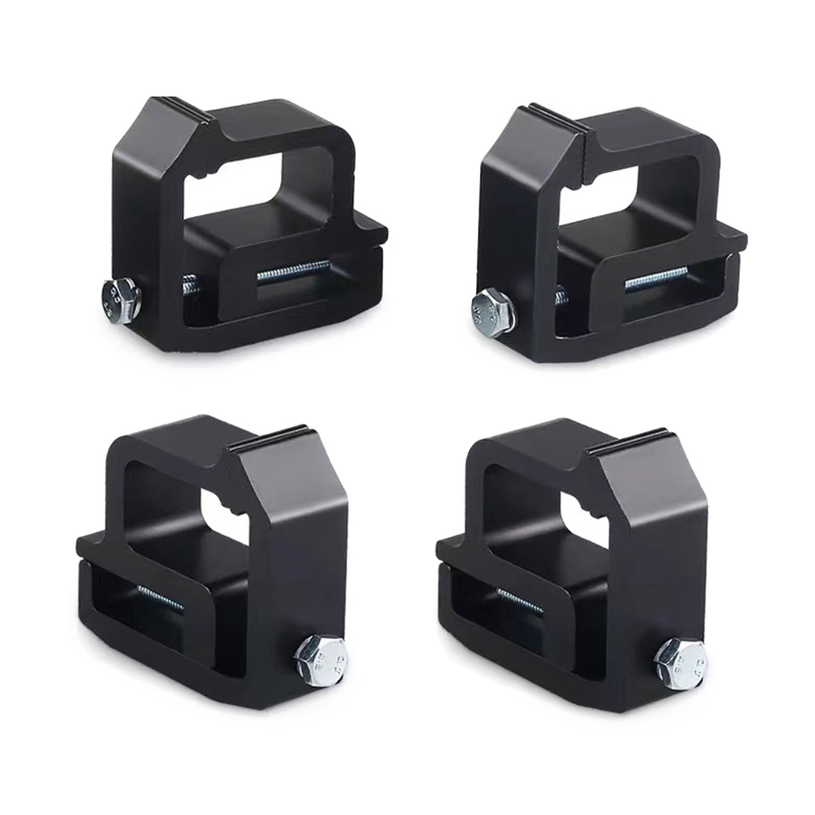 BIBABLYKE Mounting Clamps Truck Cap Campers Shells Heavy Duty Aluminum ...