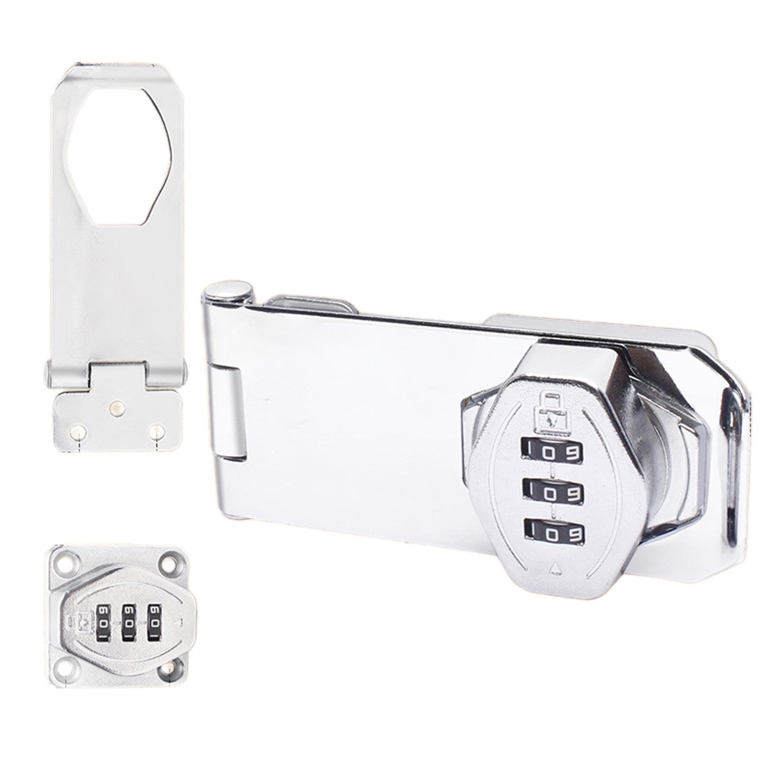 BIBABLYKE Multipurpose Without Key Bifold Door Lock Combination Twist ...