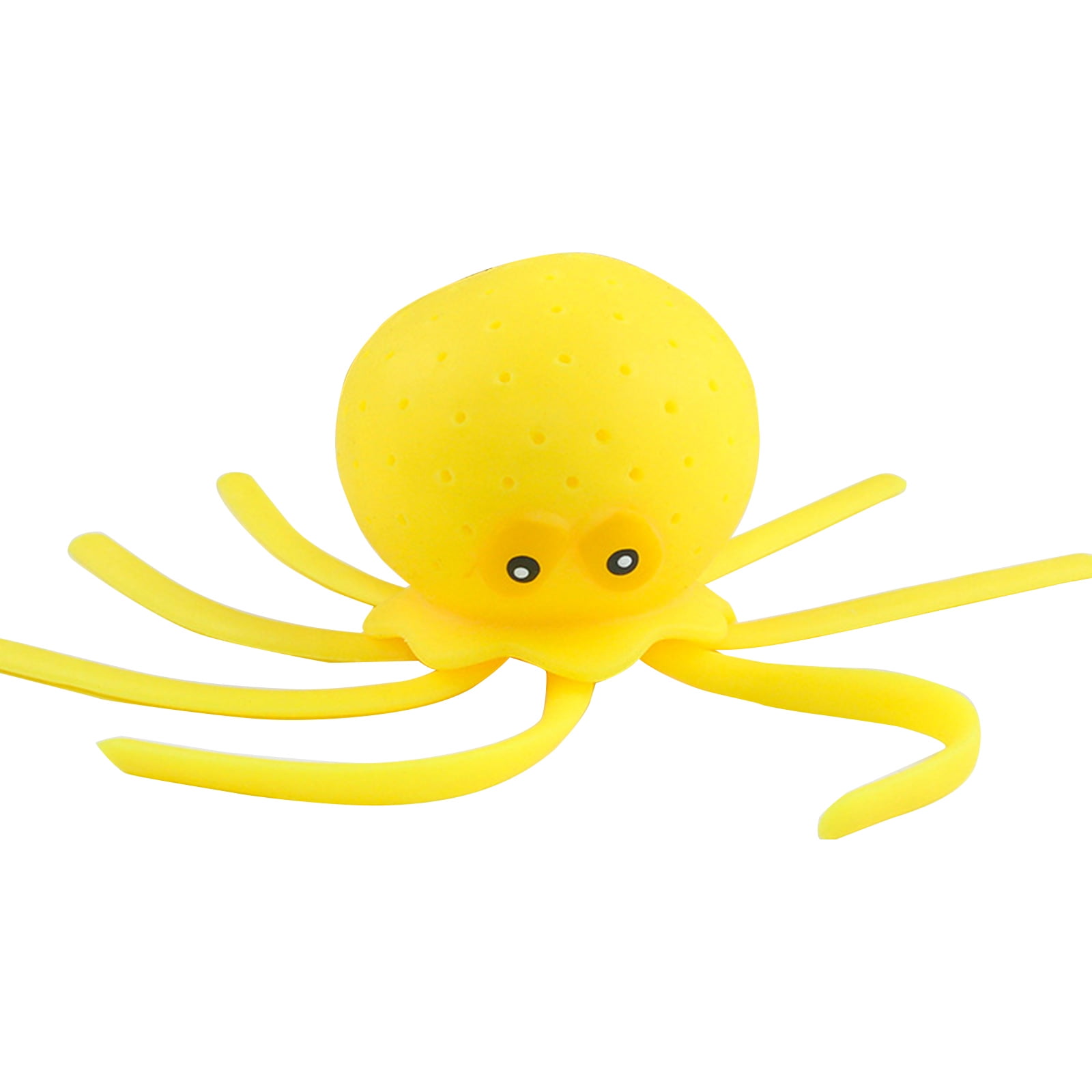 BIBABLYKE Octopus Shape Toy Soft Sponge Animal Just Punch/Pinch Stress ...
