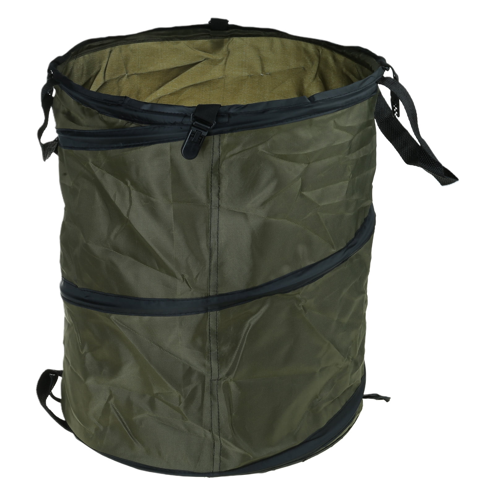 BIBABLYKE Outdoor Foldable Trash Can Portable Camping Garbage Bin ...