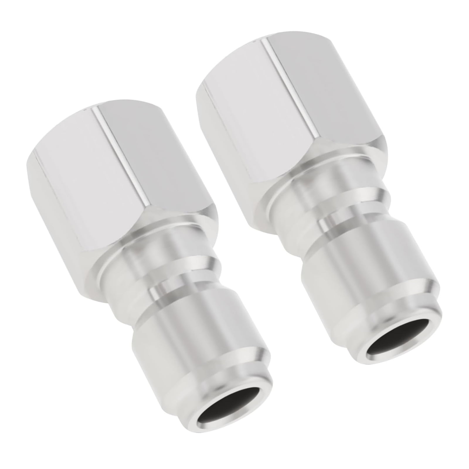 BIBABLYKE Pack Of 2 Steel Quick Connection Pressure Washer Couplers 3/8 ...