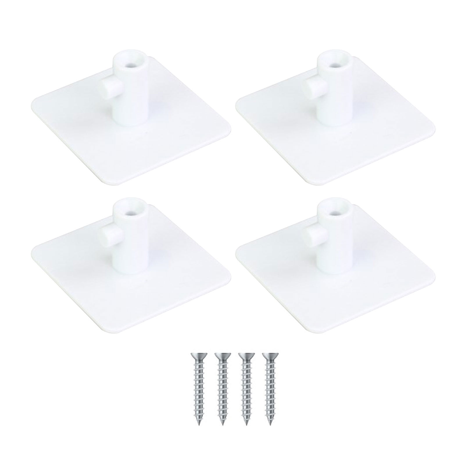 BIBABLYKE Pack of 4 Kitchen Attachment Hooks Mixer Attachment Holder ...