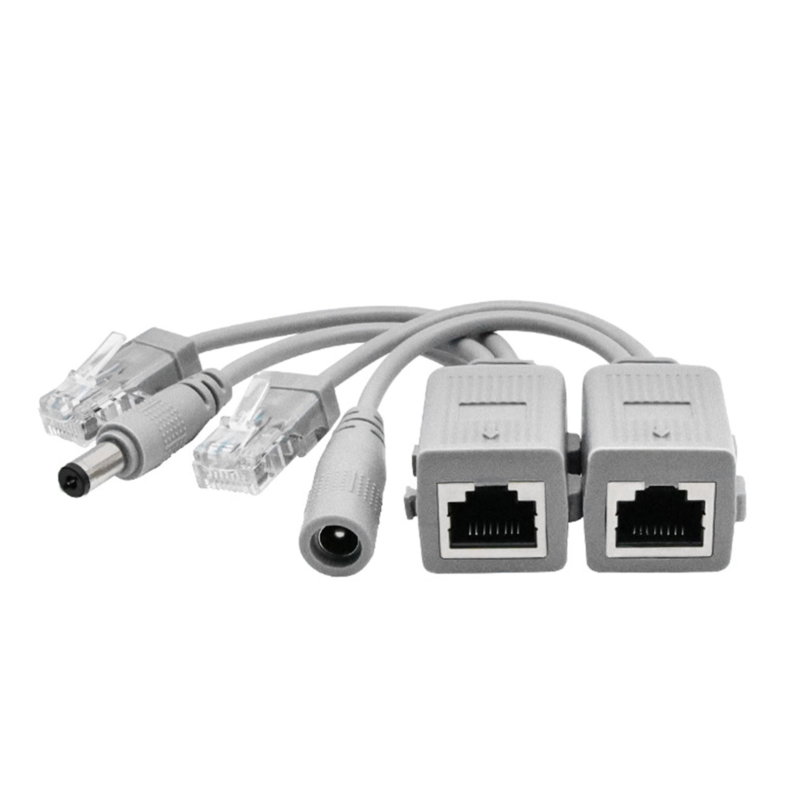 BIBABLYKE Passive PoE Injector PoE Splitter Simple Wiring POE Pass ...