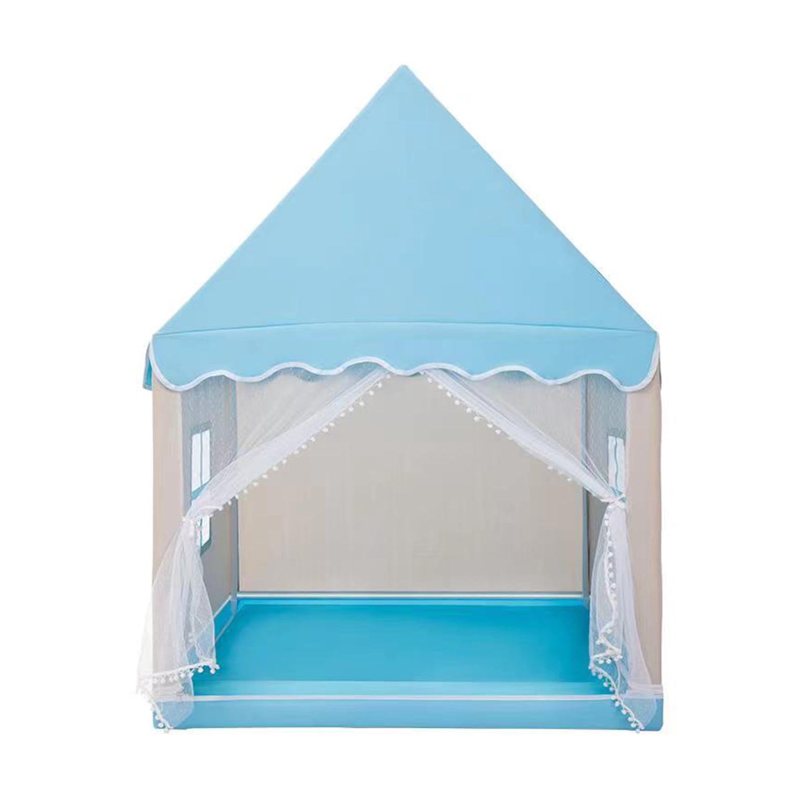 BIBABLYKE Portable Children Tent Folding Kids Tents Baby Play House ...