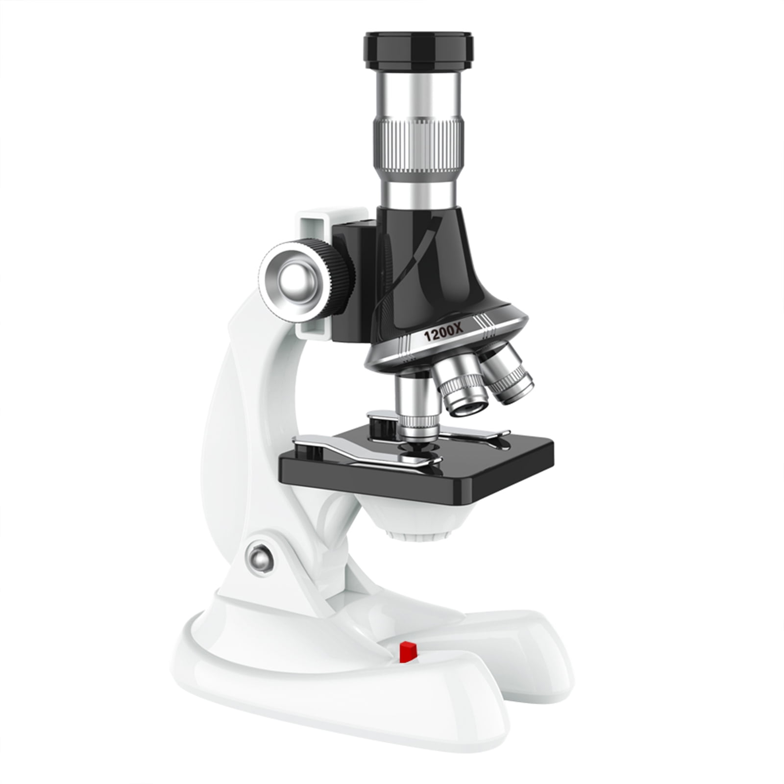 BIBABLYKE Practical Mini 100/600/1200x Children Microscope Set ...