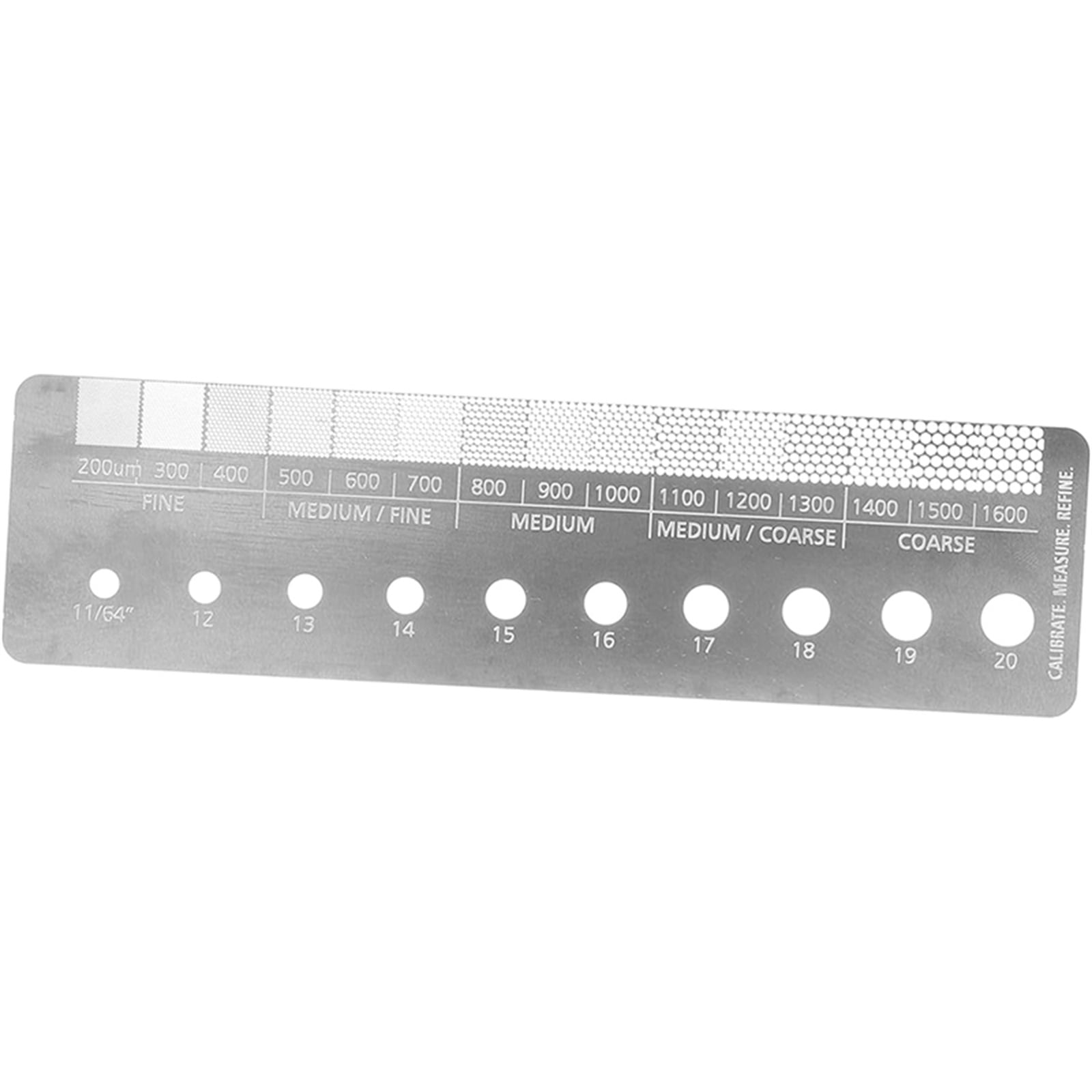 BIBABLYKE Professional Coffee Grind Size Measurement Tool Coffee ...