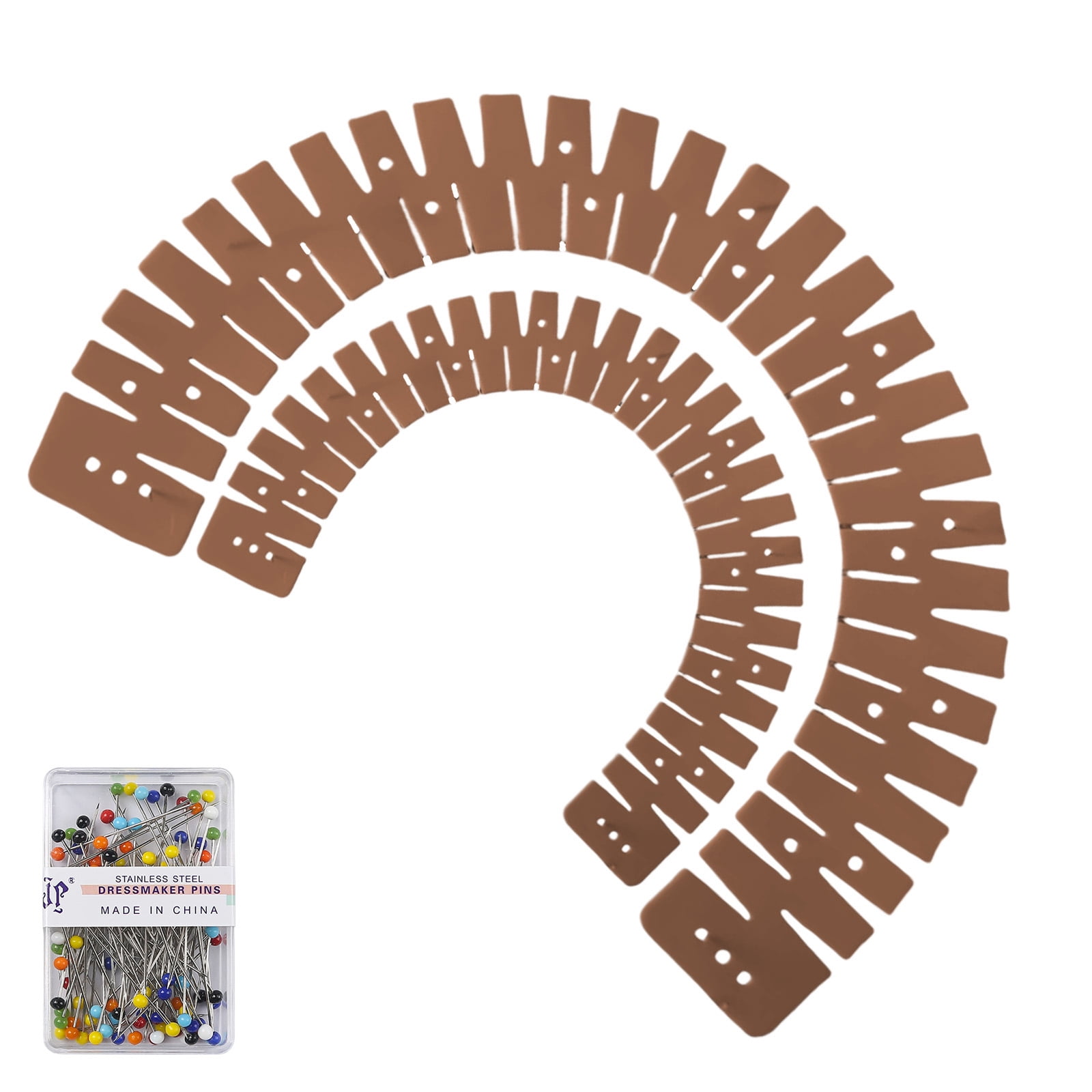 BIBABLYKE Professional Heat Resistant Silicone Hemming Ruler With ...