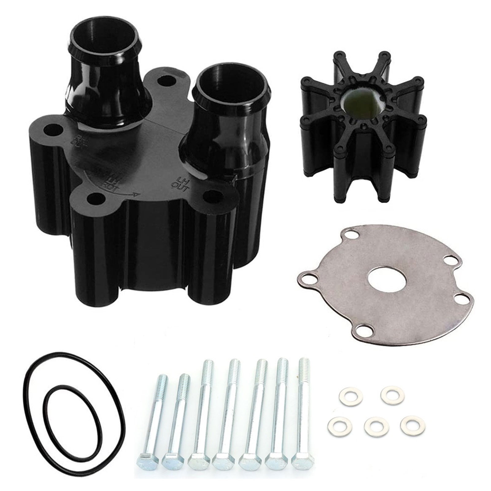 BIBABLYKE Replacement Impeller Kit With Housing Accessory Repair 46 ...