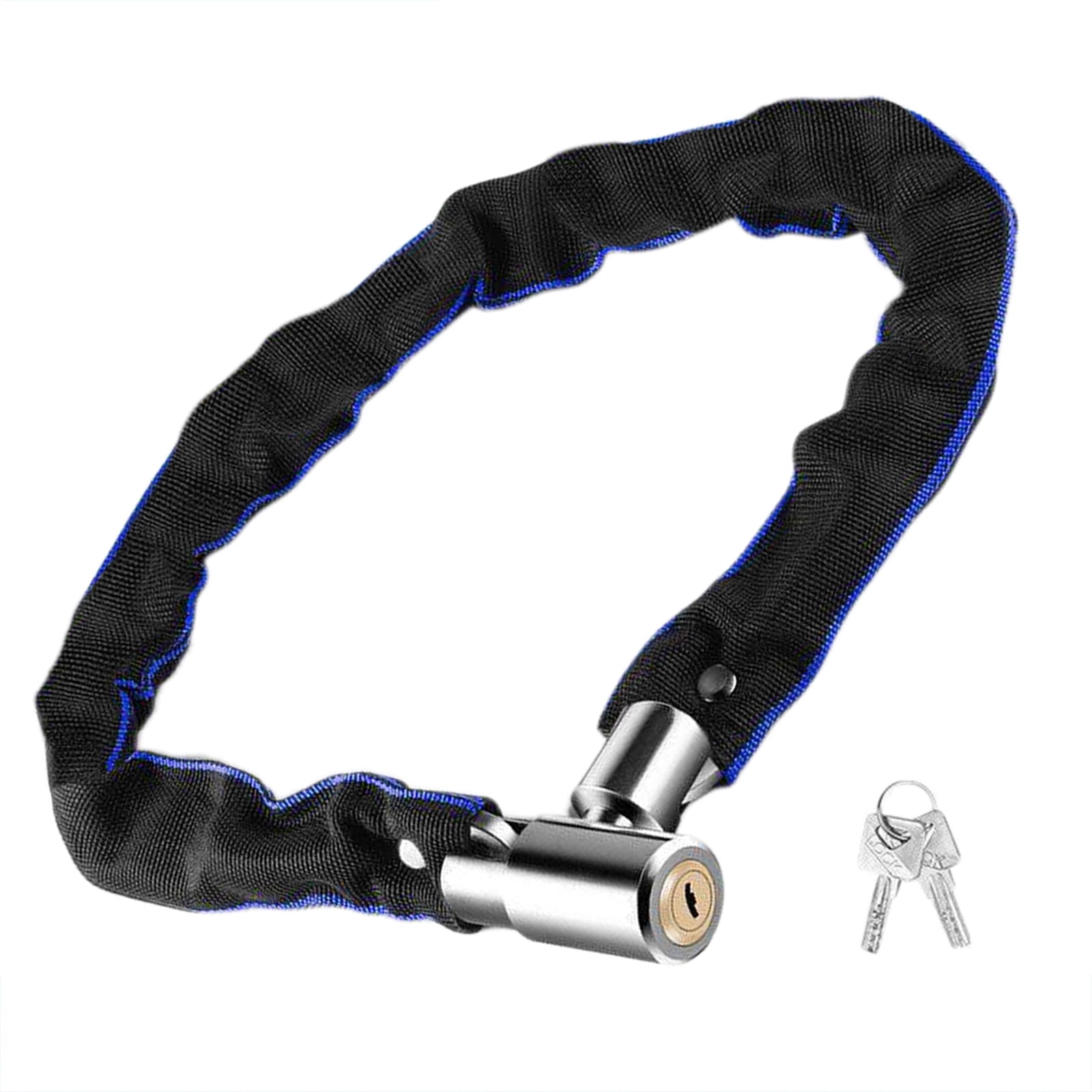 BIBABLYKE Road Bike Chain Lock Long AntiTheft Bicycles Chain Lock Bike ...