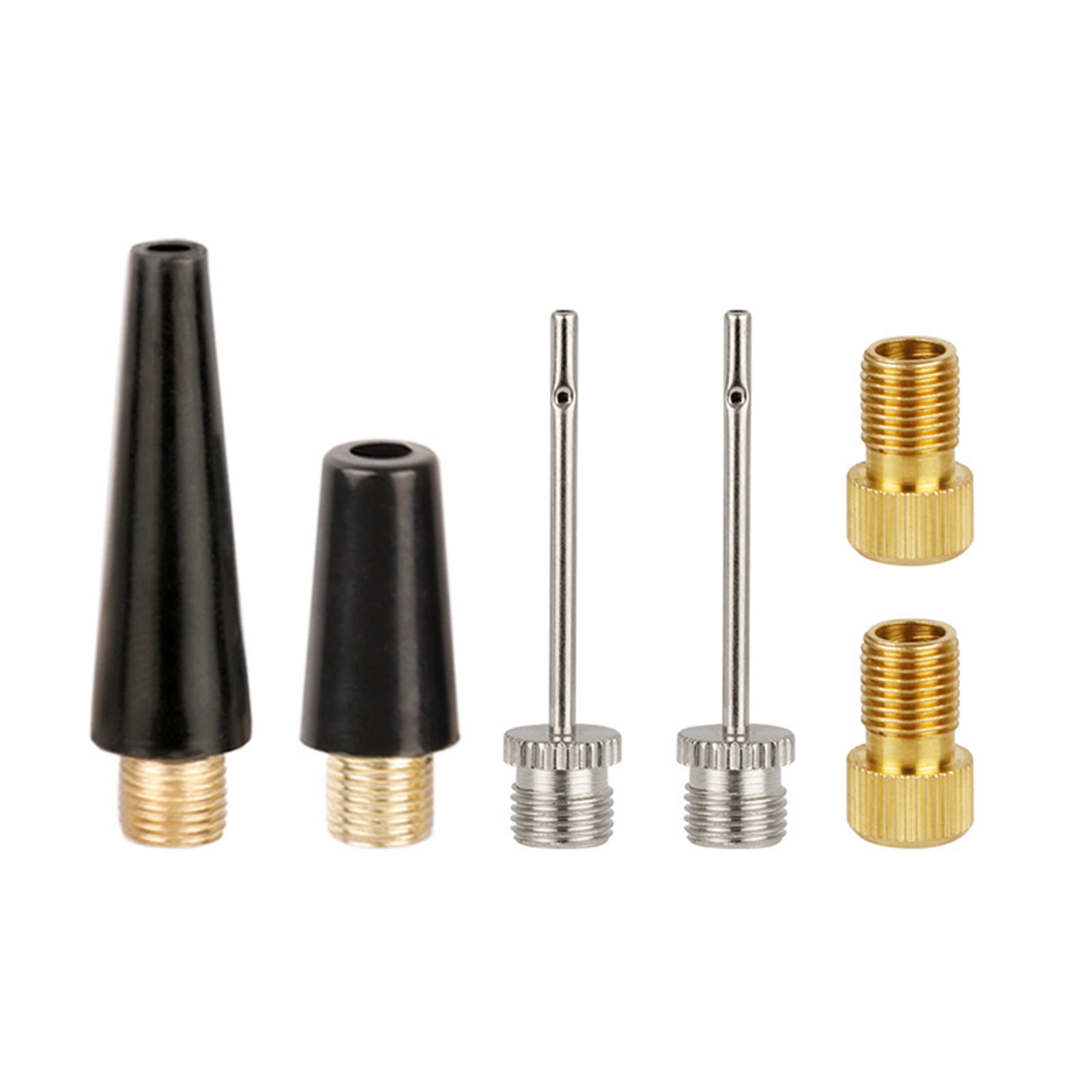 BIBABLYKE Road Bike Tire Valves Adapters Balls Pump Needle Nozzle ...