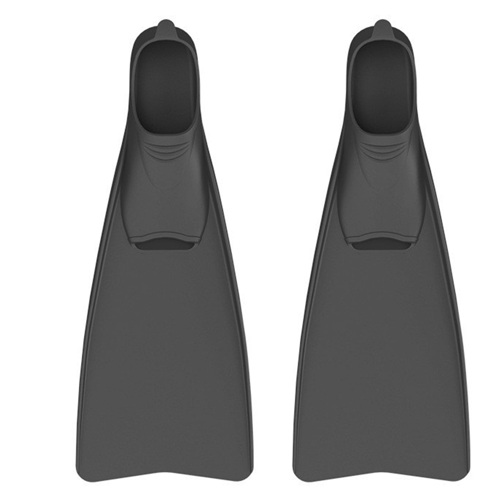 BIBABLYKE Scubas Diving Gear Full Foot Swim Flexible Fin for Snorkeling Swimming Diving Training ...