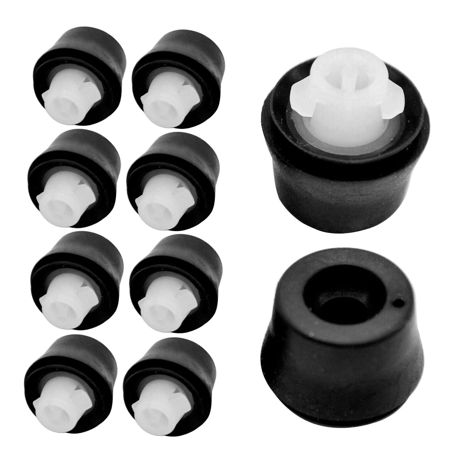 BIBABLYKE Set Of 10 Shock Absorbing Rubber Bumpers Rubber Cushion ...