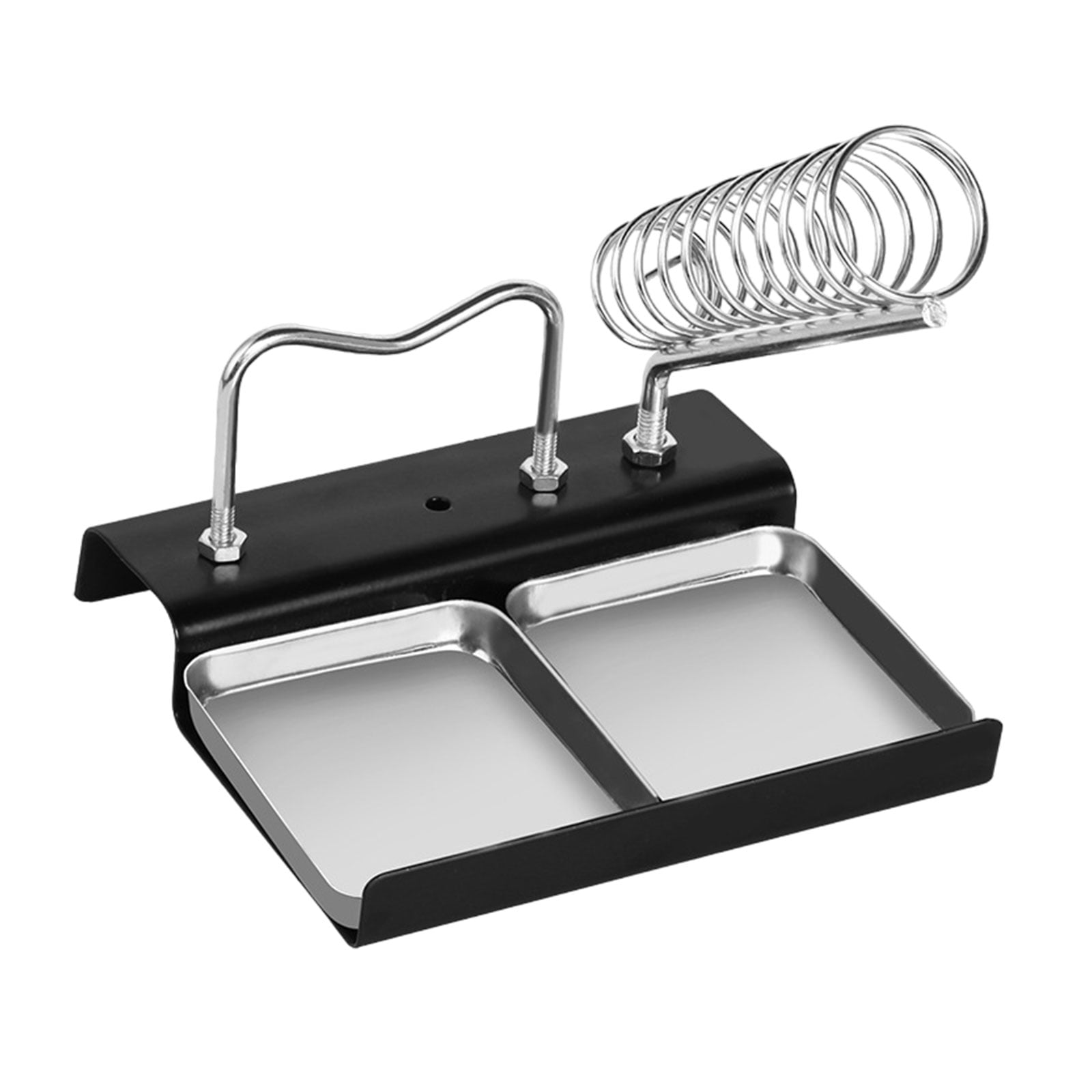 BIBABLYKE Stable and Reliable Metal Soldering Iron Stand Double ...