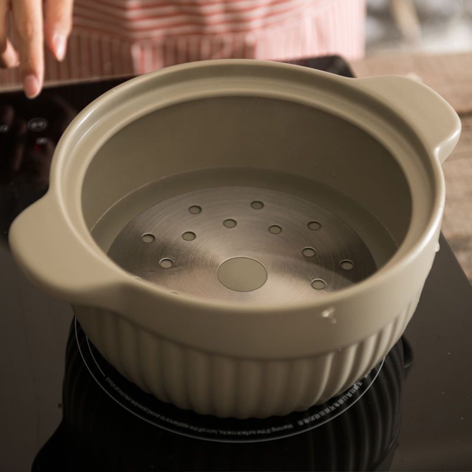 BIBABLYKE Stainless Steel Cookware Thermal Guide Plate Induction ...