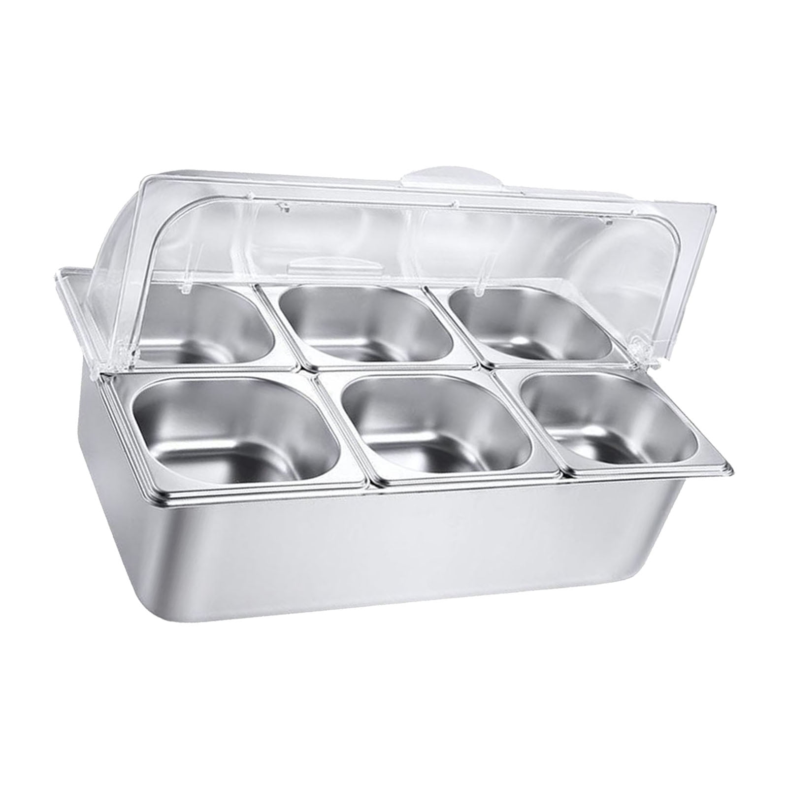 BIBABLYKE Stainless Steel Food Serving Pan Set for Buffets Event and ...