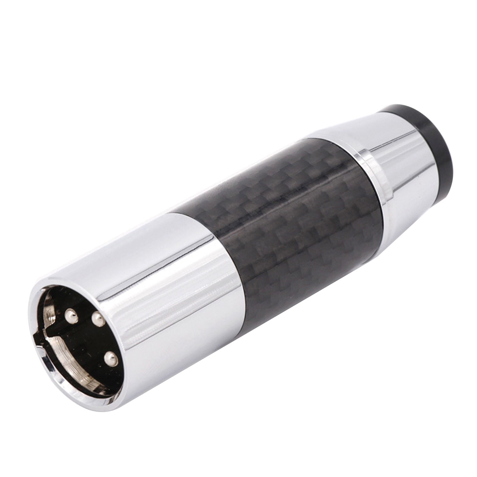 BIBABLYKE Three Pin Pure-Copper Carbon Fiber Amplifier Male and Female ...