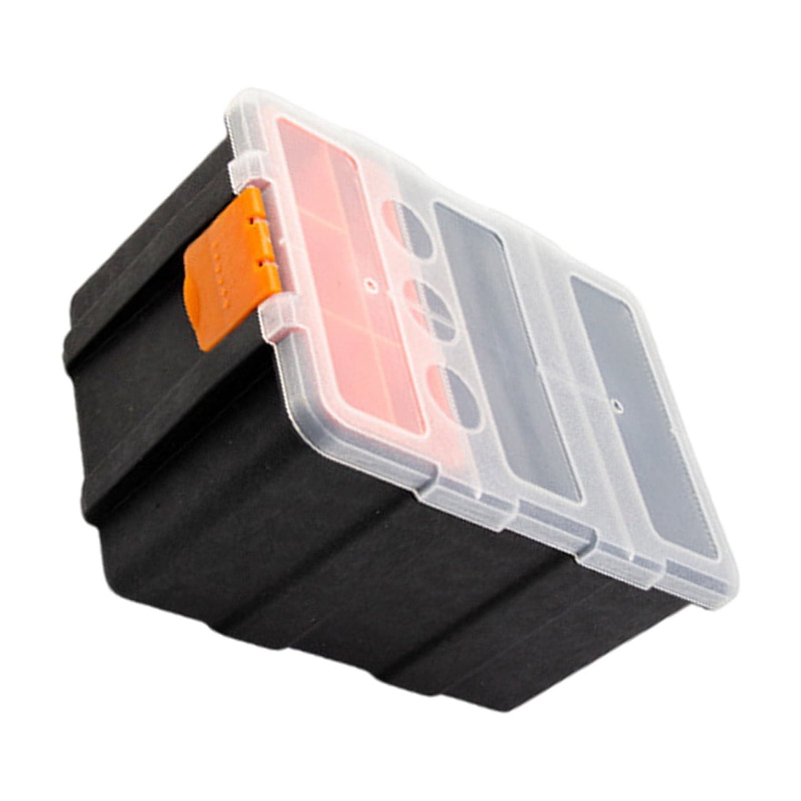 BIBABLYKE Small Parts Organisers Hardware Storage Box with Lid Hardware ...