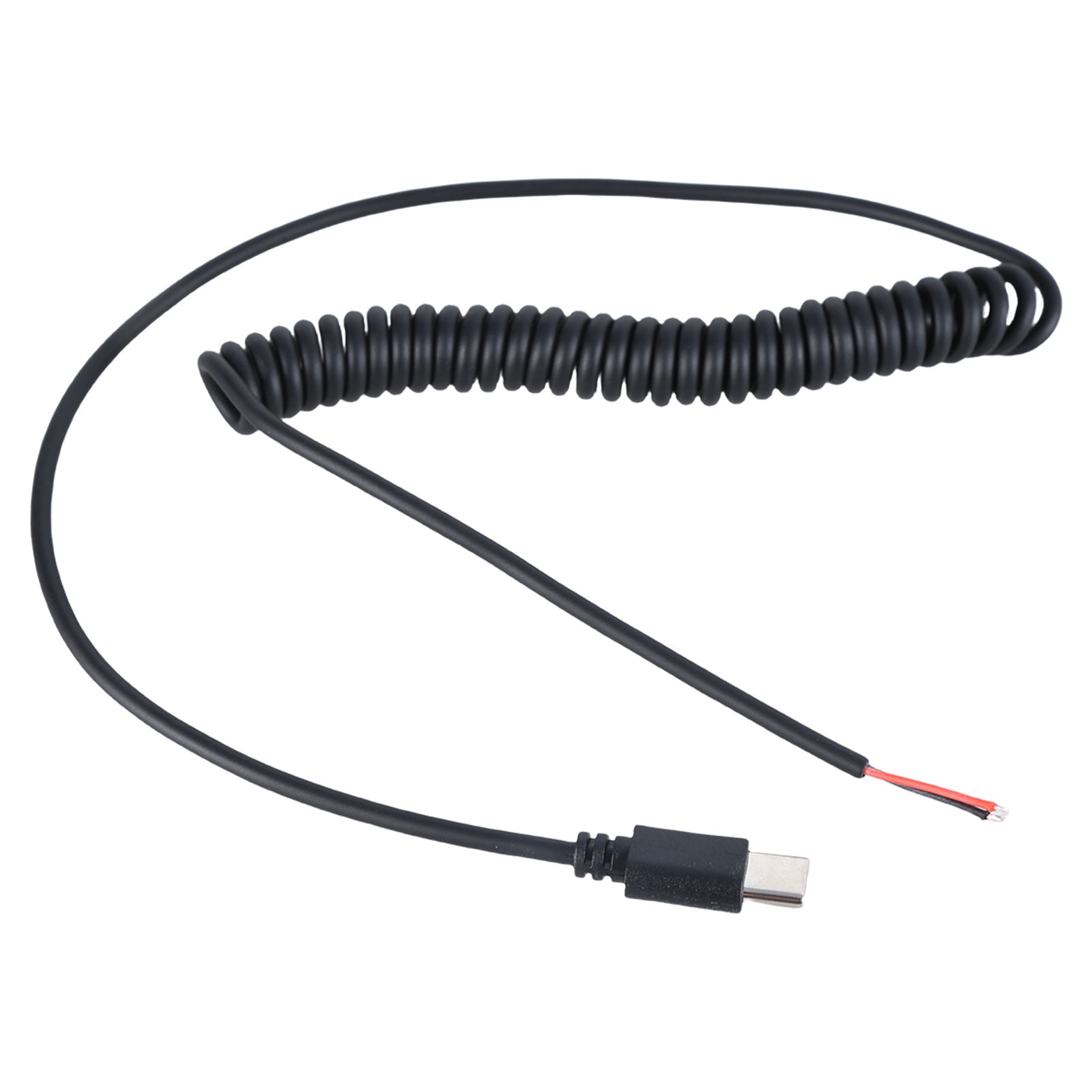 BIBABLYKE USB C Male To Bare Wire Power Cable, 5V Type c Male 2Pin ...