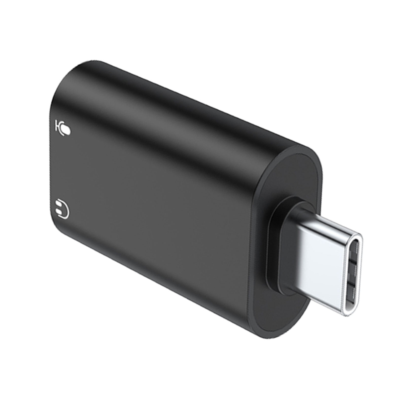 BIBABLYKE USB C To Double 3.5mm Female Adapter, Headsets Y Splitter USB ...