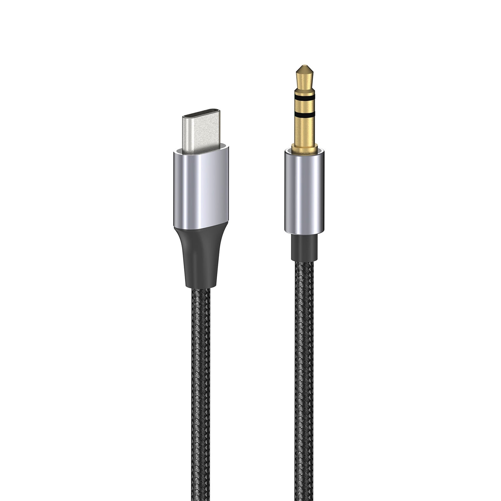 BIBABLYKE USB C to 3.5mm AUX Cable Noise Reduction Digital Chip AUX ...