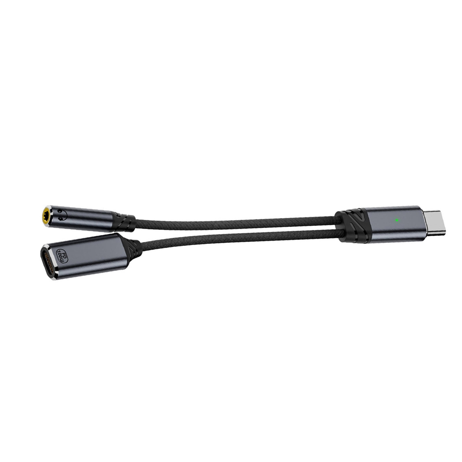 BIBABLYKE USB c to 3.5mm Headphone and Charger Adapter USB C to 3.5mm ...