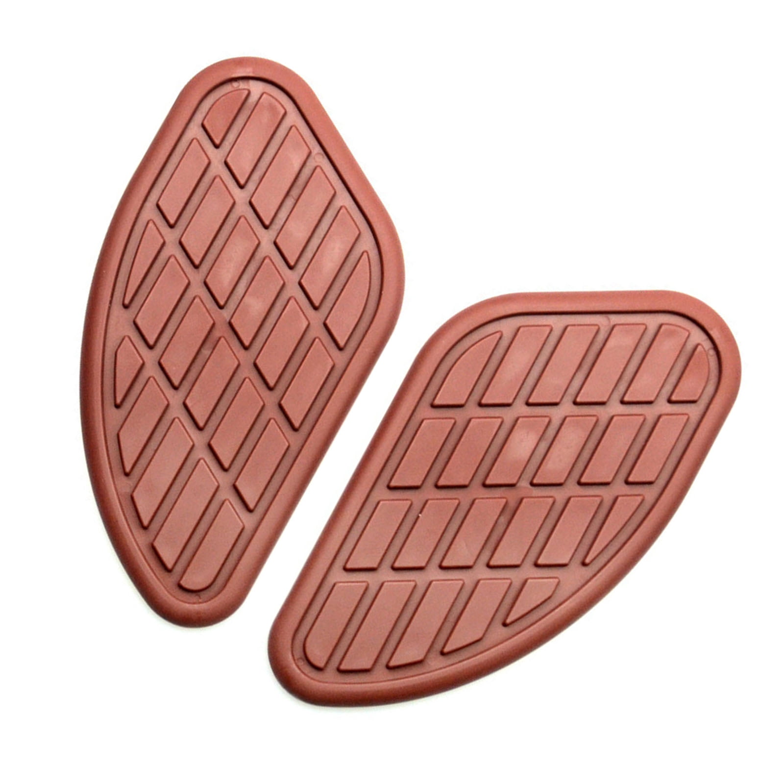 BIBABLYKE Universal Motorcycle Tanks Pads Rubber Protectors Rubber ...