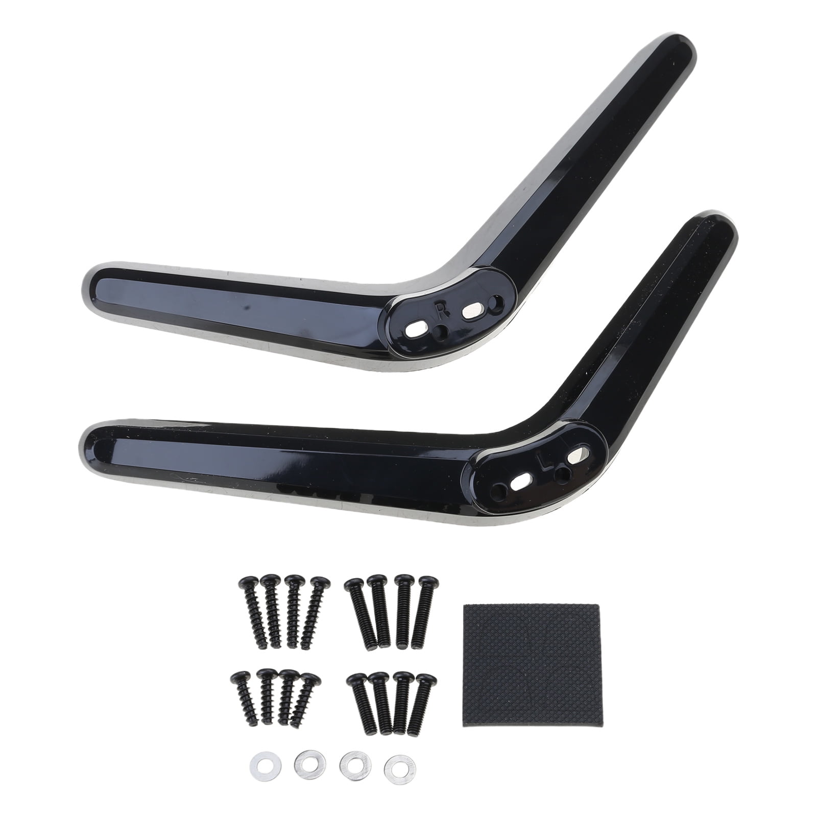 BIBABLYKE Universally TV Stand, Base Table Top TV Stand, TV Legs, TV ...