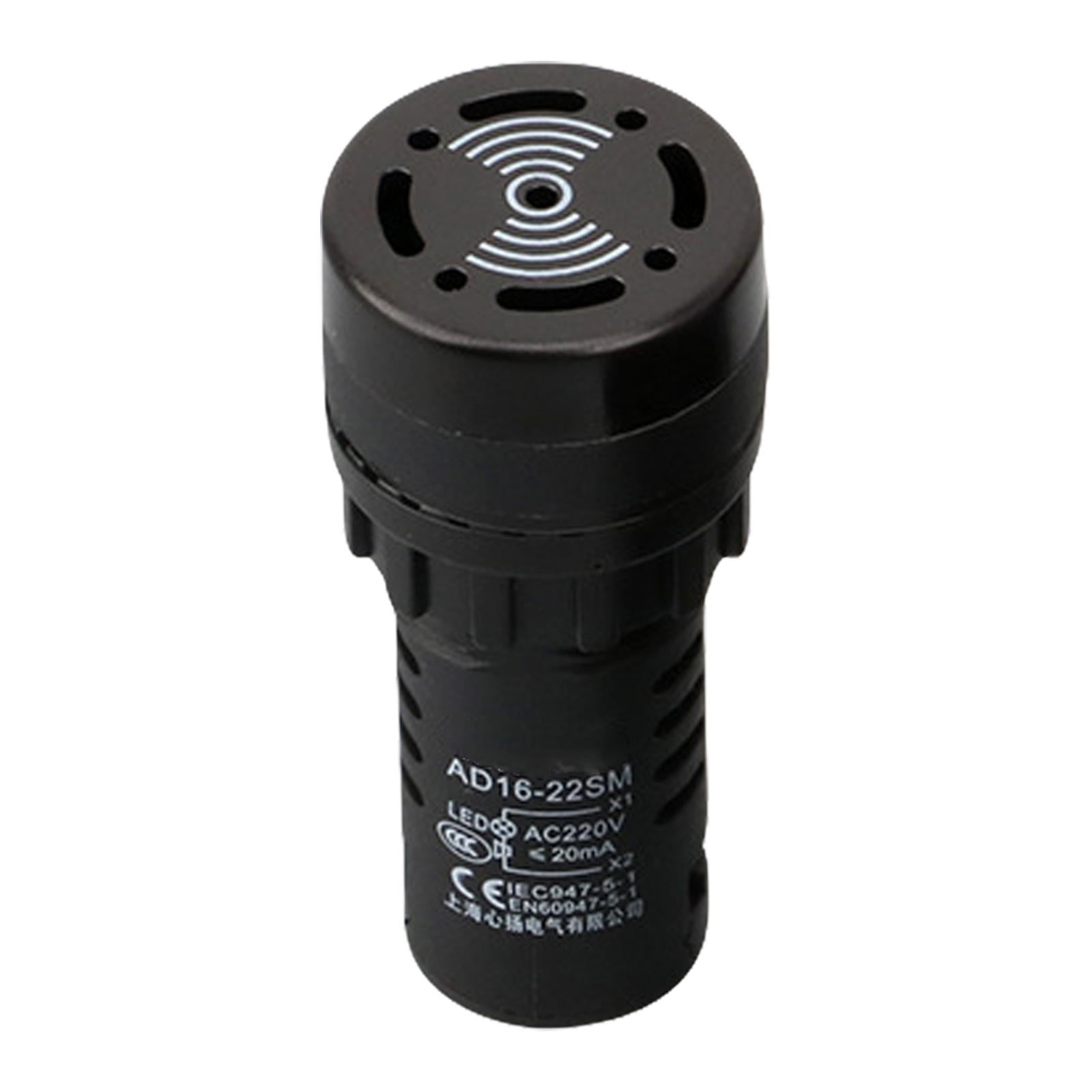 BIBABLYKE Upgrades Double Power Intermittent Sound & Light Alarm Safety ...