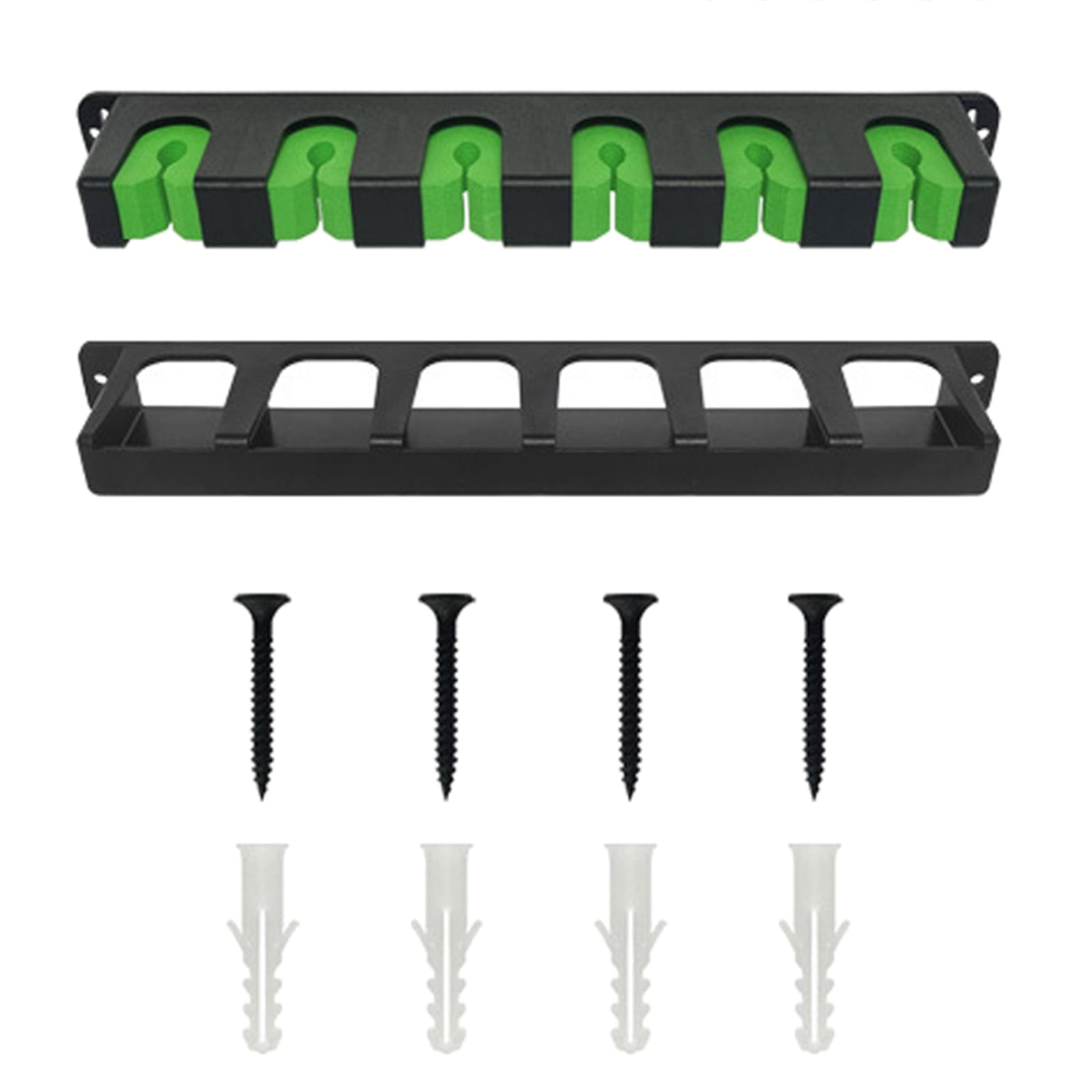 BIBABLYKE Vertical Fishing Rod Holder Wall Mounted Fishing Rod Rack ...