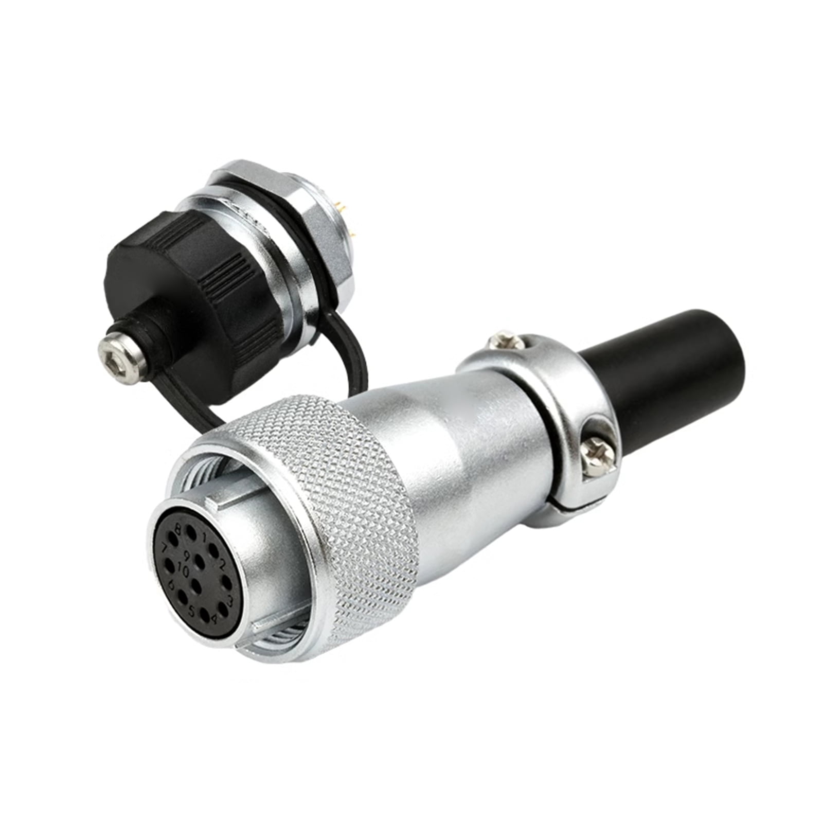 BIBABLYKE WS16 TQ+ZM 2 3 4 5 7 9 10 Pin Aviations Connectors Waterproof ...