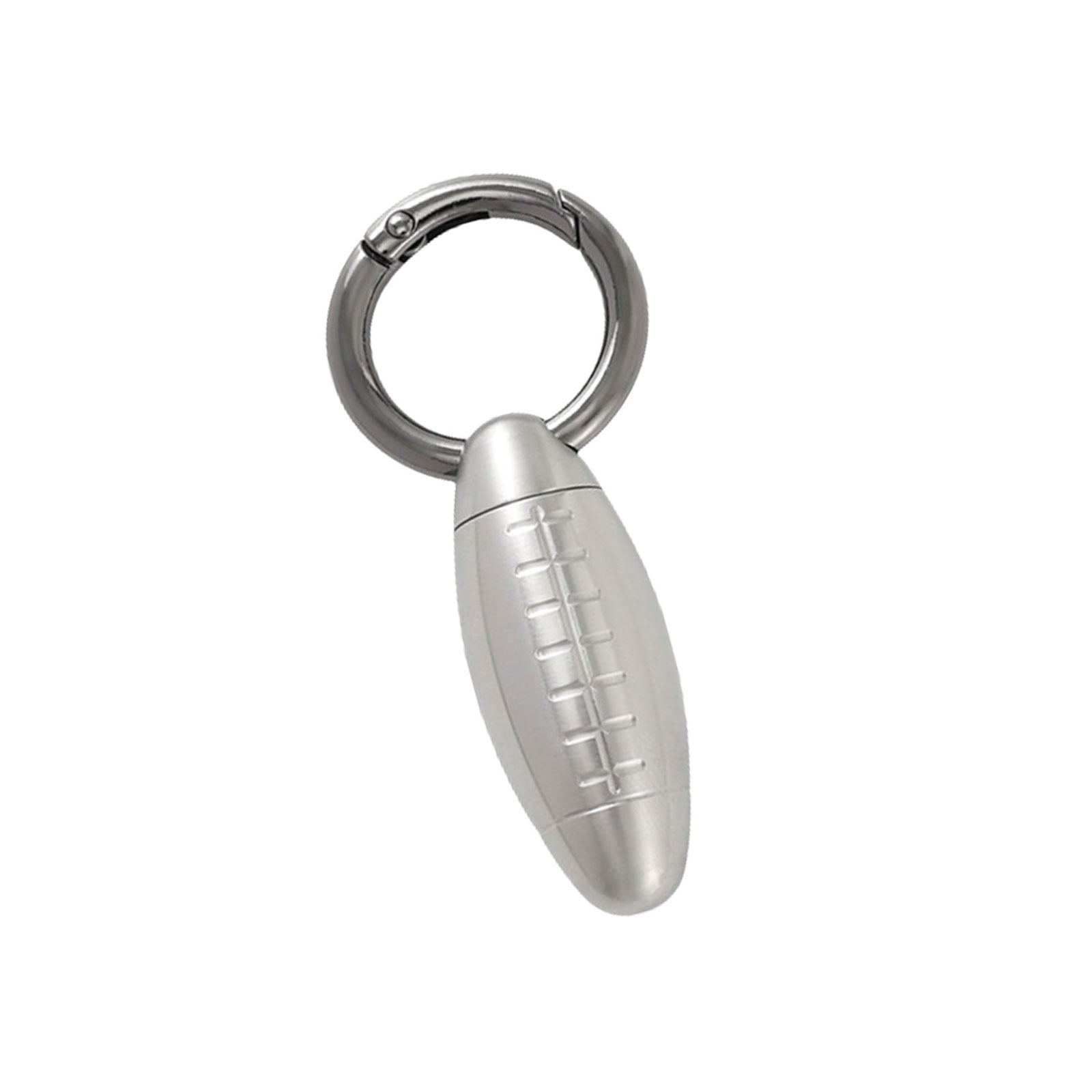 BIBABLYKE Waterproofs Pills Box Keychains Stainless Steel Pocket Pills ...