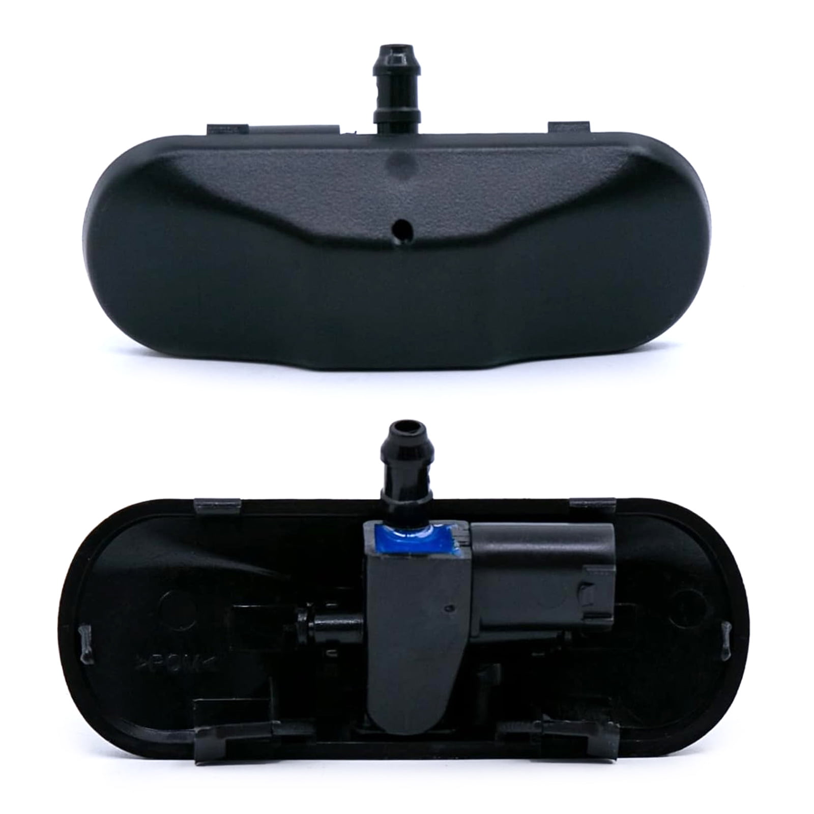 BIBABLYKE Windshield Washer Hood- Nozzle Sprayer Replaces OEM ...