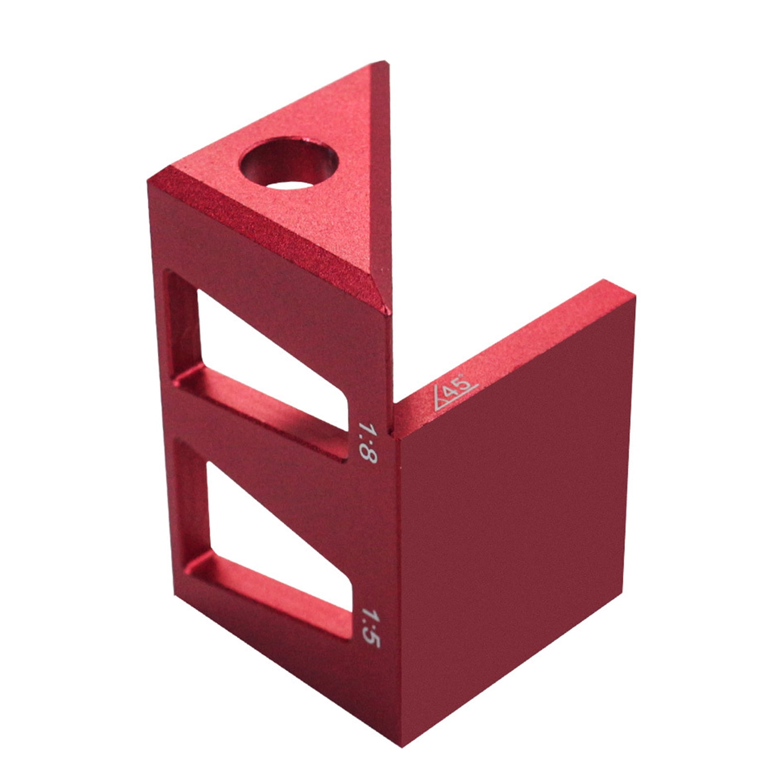 BIBABLYKE Woodworking 45 Degree Scriber Wooden Centerline Scribers ...