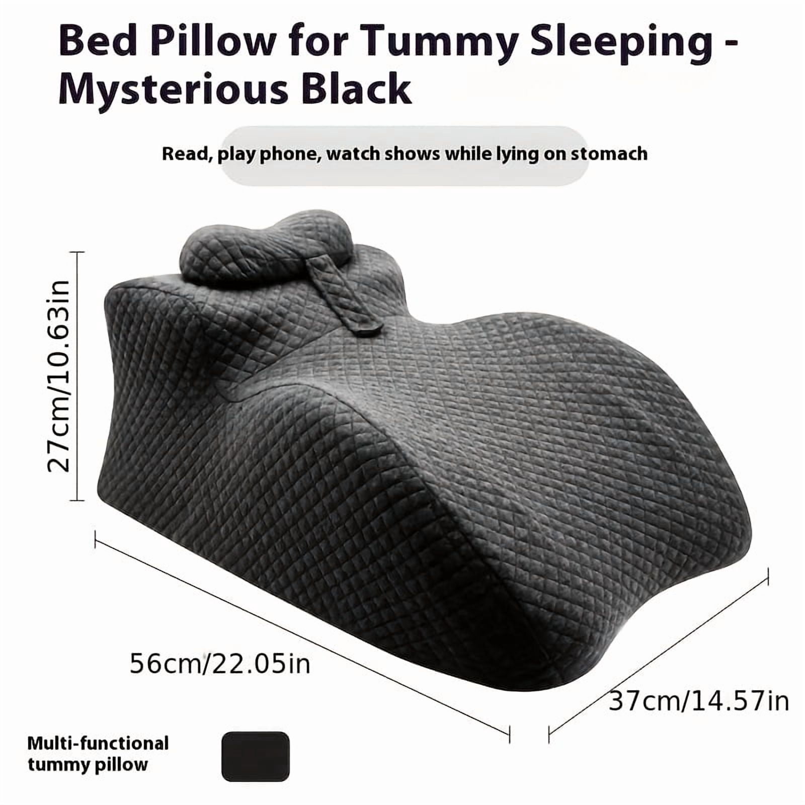 BIBEARBIBEAR 3-Color Ergonomic Memory Foam Wedge Pillow, Cervical ...