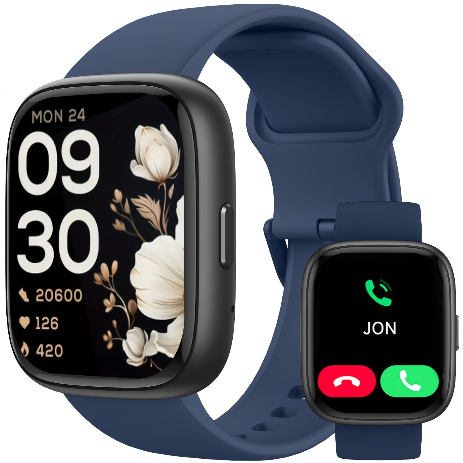 BIBEARBIBEAR Smart Watch For Men Women Wireless Calling, 1.83" HD Touch ...