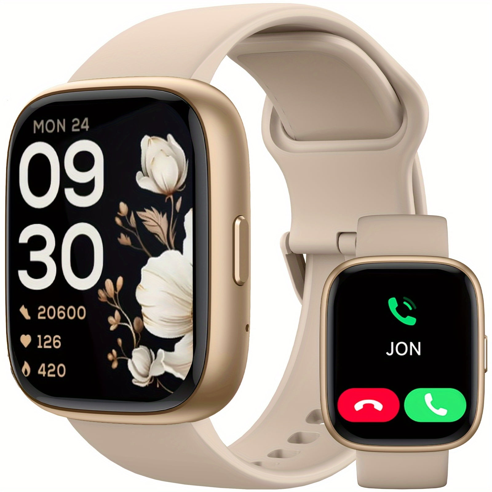 BIBEARBIBEAR Smart Watch For Men Women Wireless Calling, 1.83" HD Touch ...