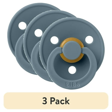 BIBS Colour, Natural Rubber Latex Pacifier Size 1, 0-6 Months, Sage ...