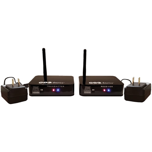 BIC America WTR-SYS 4-Channel Wireless Audio Transmitter/Receiver Kit ...
