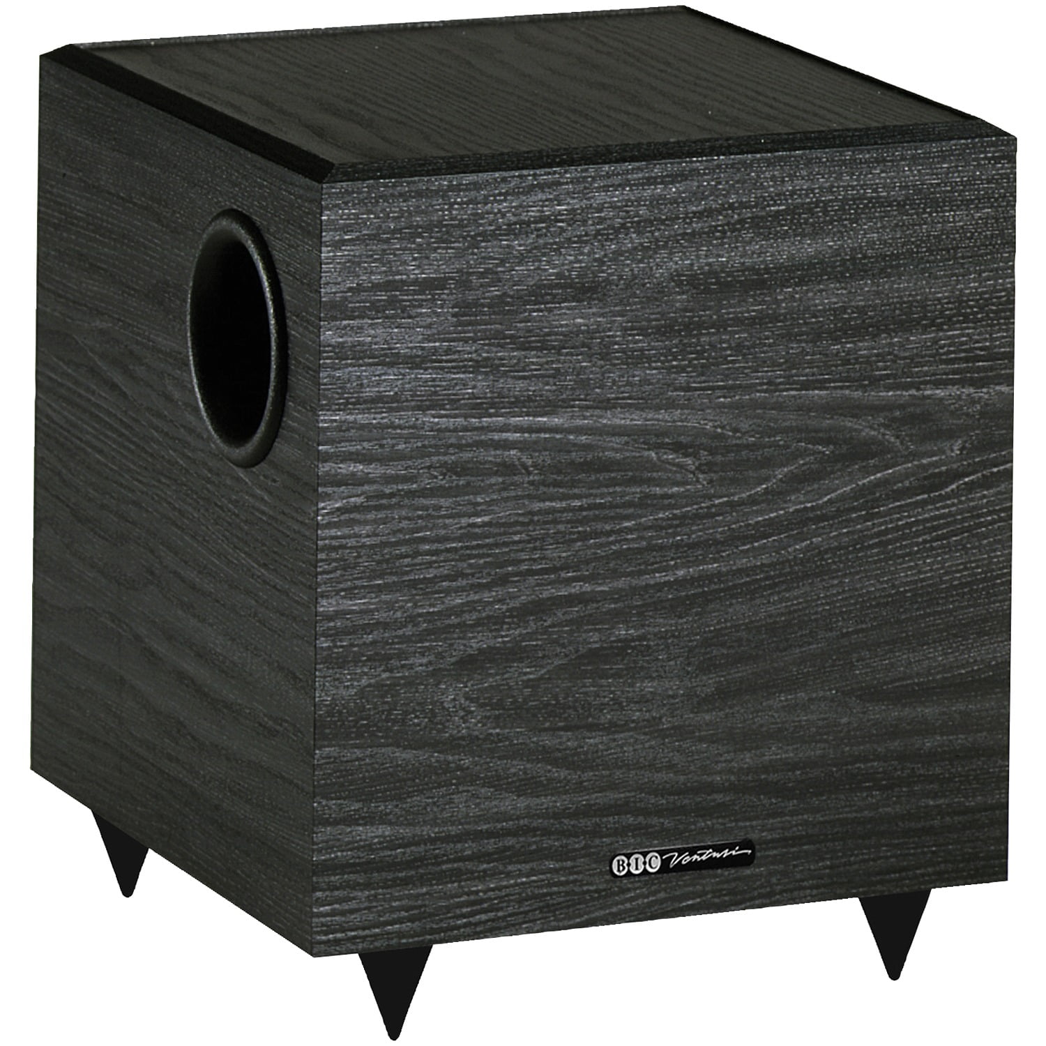 BIC America Venturi V80 Powered Subwoofer - Deep Bass, Black Laminate ...