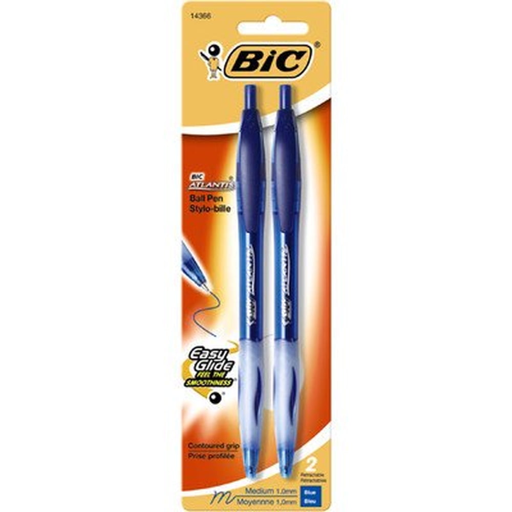 BIC Atlantis Ballpoint Pens Original (Pack of 6) - Walmart.com