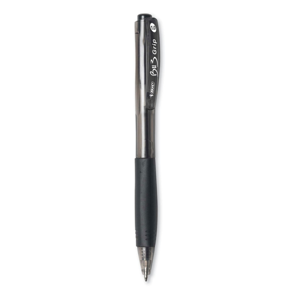 BIC, BICBU360BK, BU3 Triangle Grip 1.0 mm Ballpoint Pen - Walmart.com